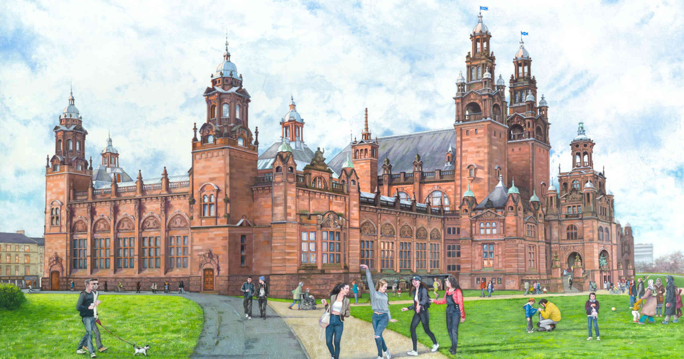 The Four Graces (Kelvingrove Art Gallery Glasgow) | Avril Paton